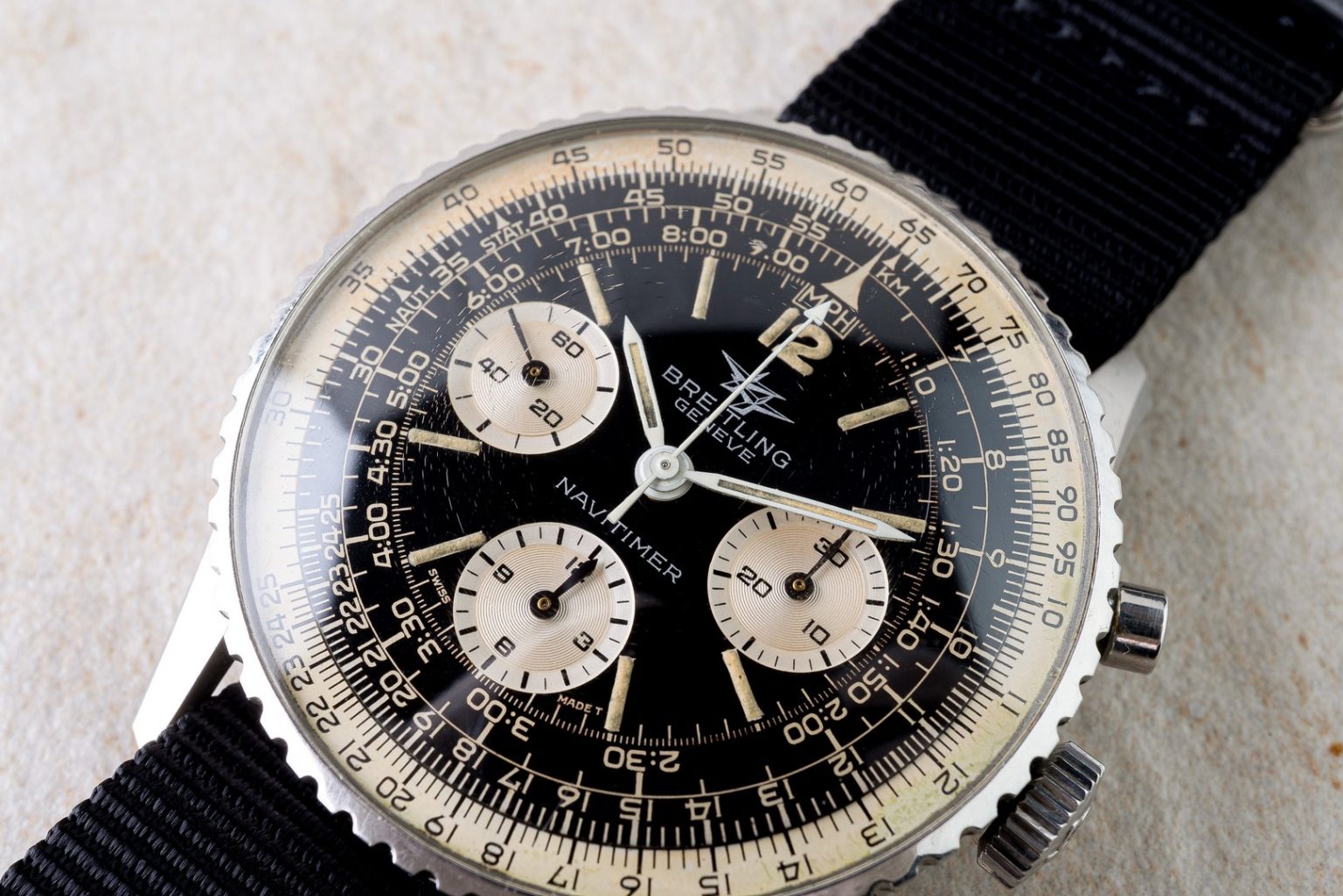 Breitling 806 Navitimer (old navitimer / twin jet logo / ca. 1967 ...