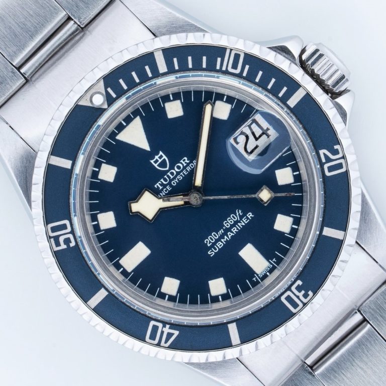 9411/0 Tudor Submariner Snowflake (BLUE / full set / wonderful watch) – THE WATCHGUY