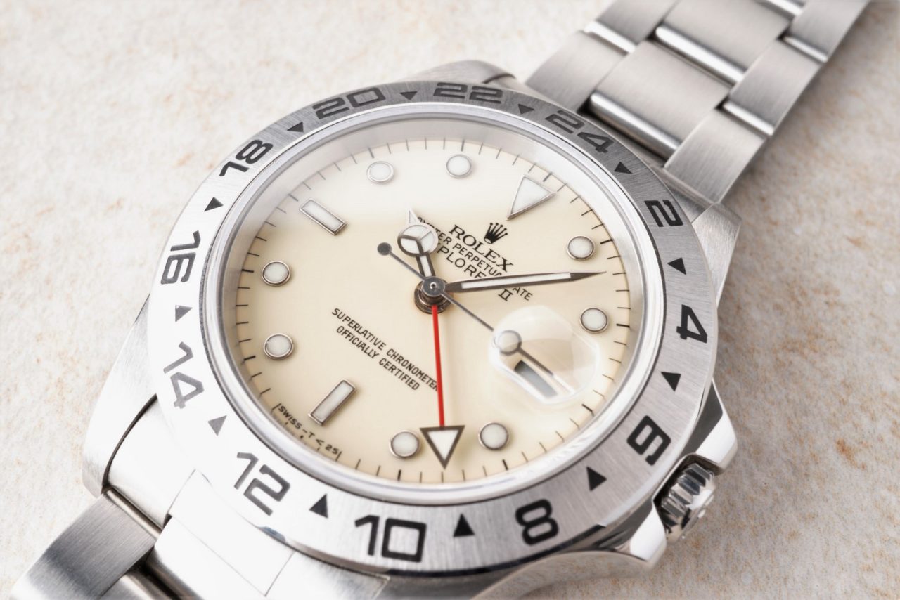 16550 Explorer II (Cream Dial / Rail Dial / full set / LC 100) – THE ...