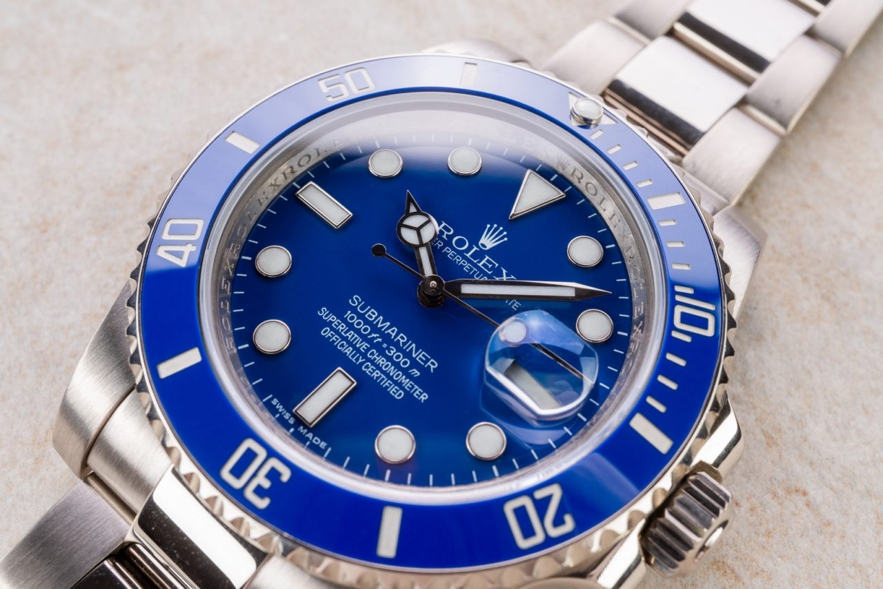 116619LB Submariner Date (SMURF / full set / 2012 / LC EU) – THE WATCHGUY