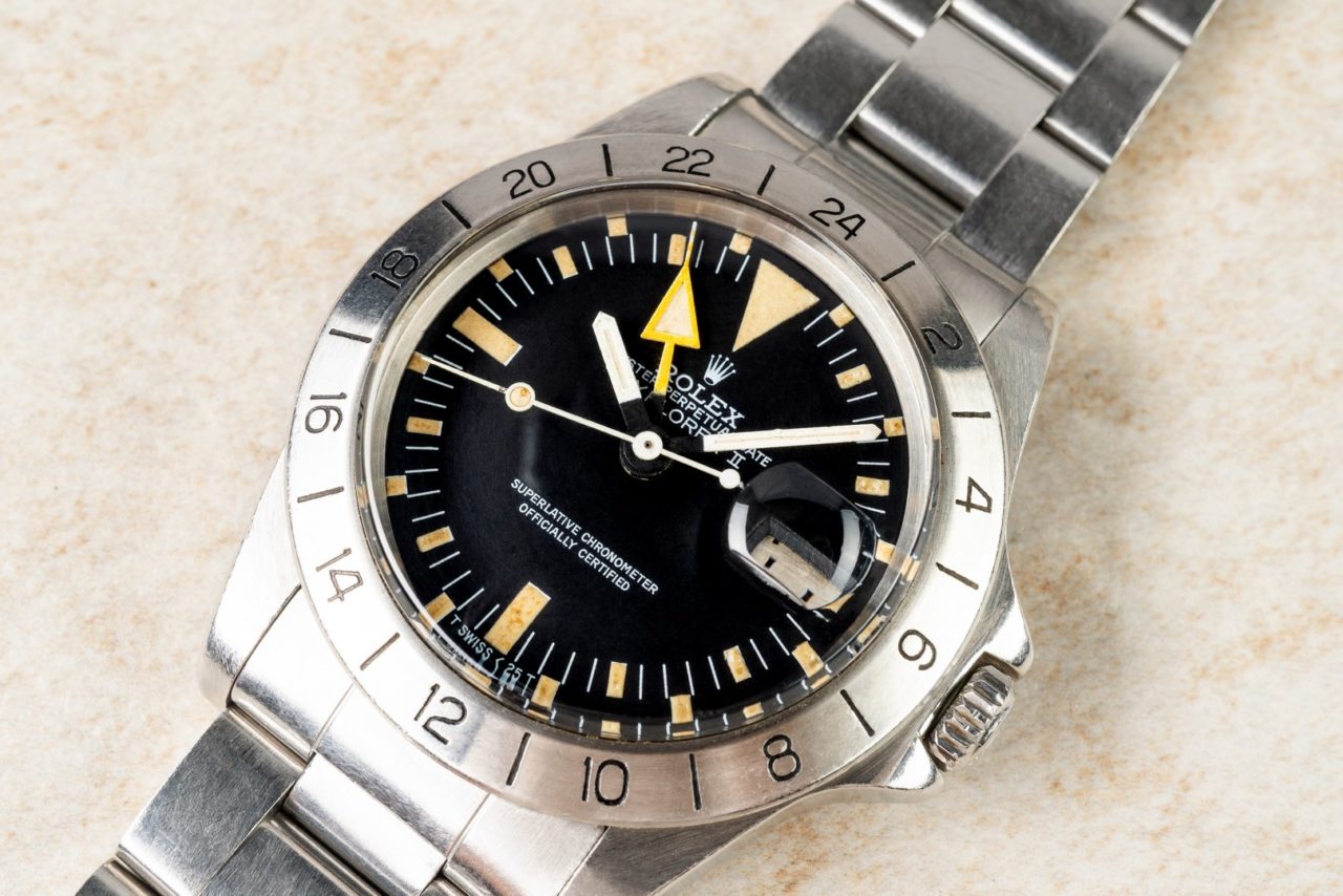 1655 Explorer II (Orange Hand / unpolished / factory specification ...
