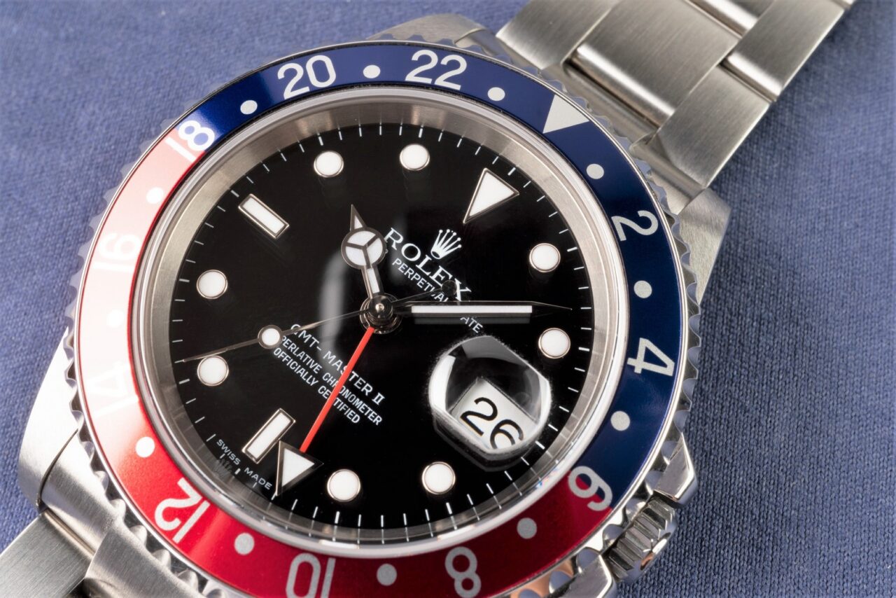 16710 GMT-Master II (like new / Z serial / rectangular dial / full set ...