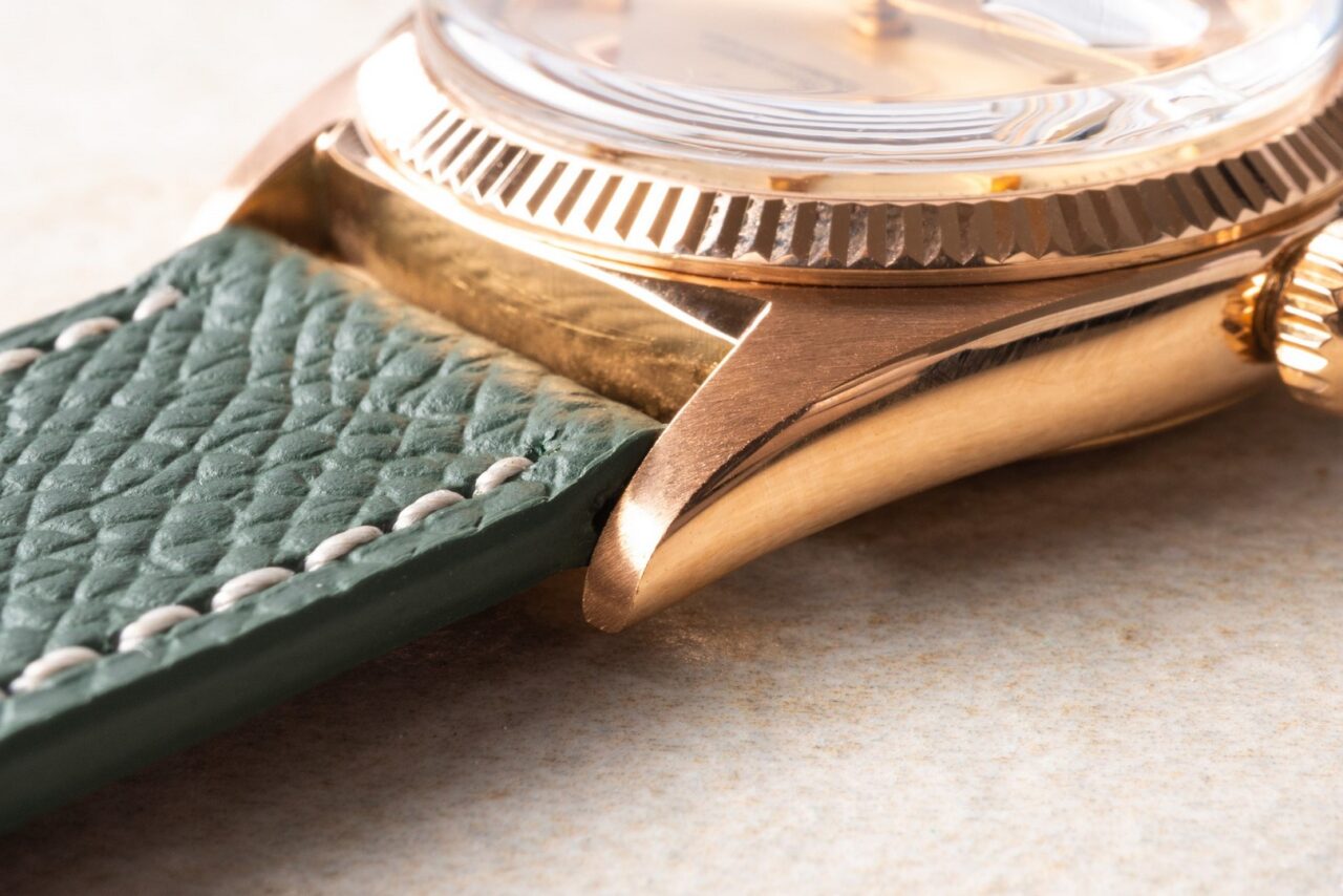 1803 Day-Date (the special one / rose gold / double dash underline ...
