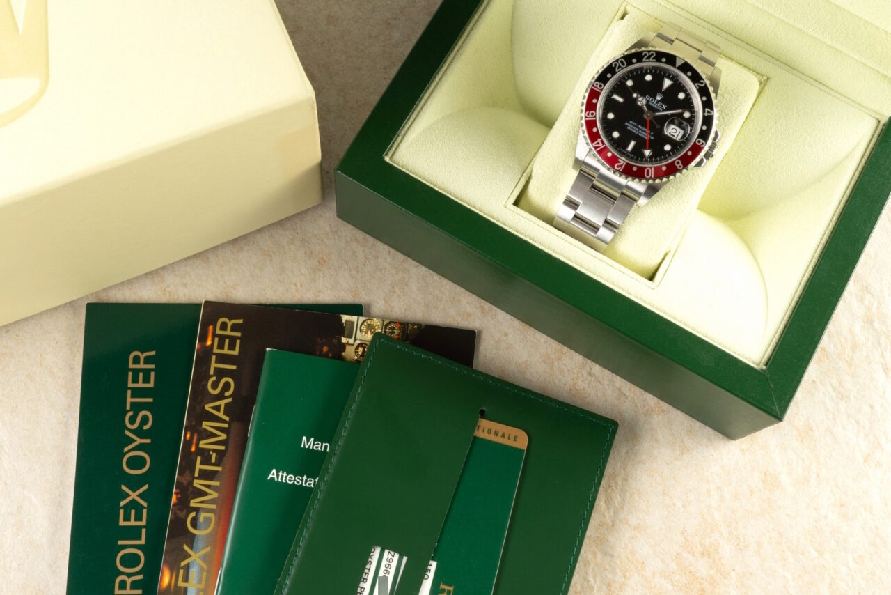 16710 GMT-Master II ( rectangular dial / 3186 caliber / unpolished full ...